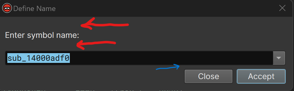 Inconsistent margins in Define Name and Change Type dialogs · Issue #3710 · Vector35/binaryninja ...