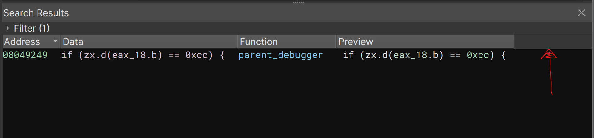 Last column in search results does not stretch · Issue #4162 · Vector35/binaryninja-api · GitHub
