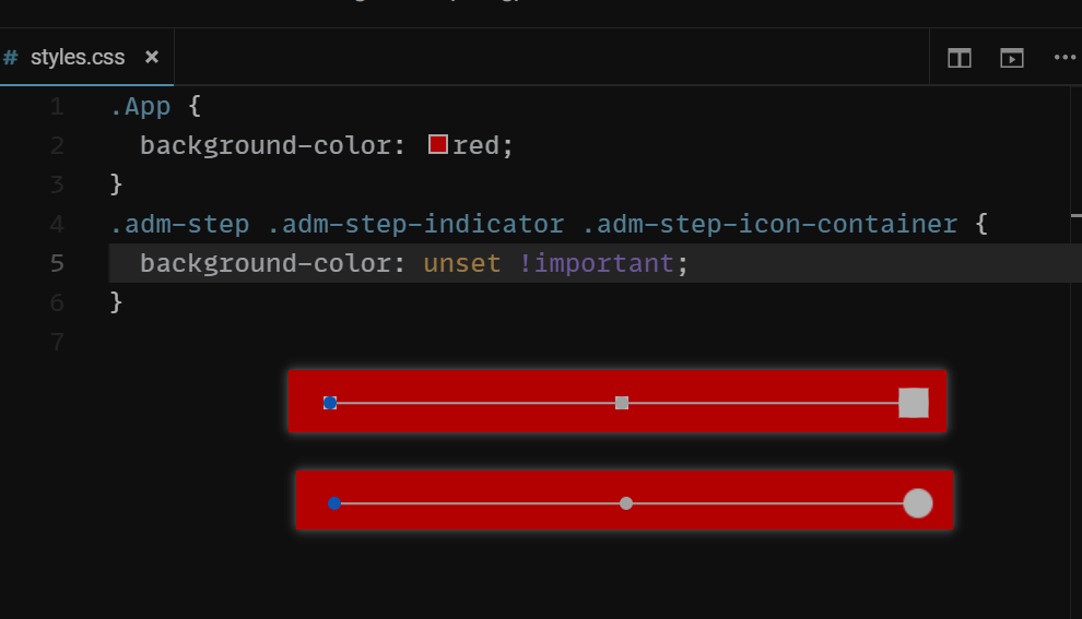Stpe组件icon的背景色应该去掉才对，如果有个透明底色的图片会直接被默认的白色覆盖 · Issue #5977 · ant-design/ant-design-mobile · GitHub