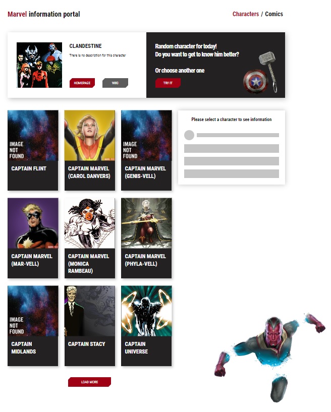 GitHub - lenfack/Marvel