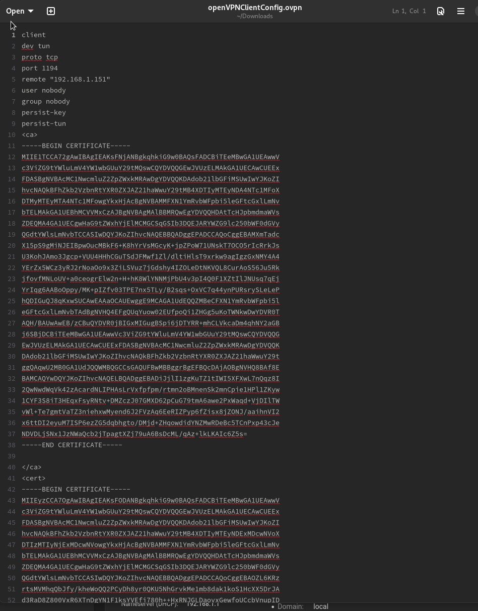 Installing an OpenVPN Server on TrueNAS Scale - imjustleaving/trueNAS ...
