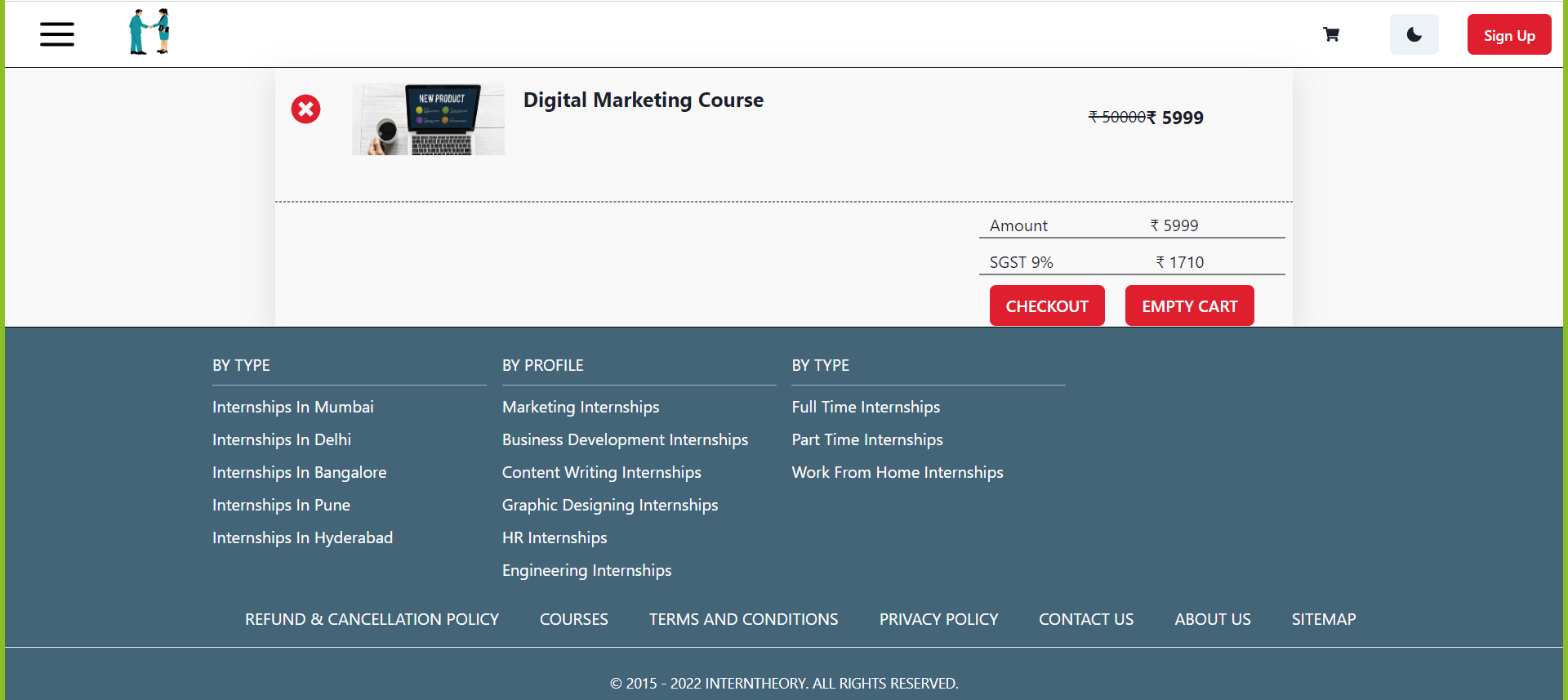 GitHub - Janani1727/Intern-Theory: Intern Theory is an online internship portal created to ...