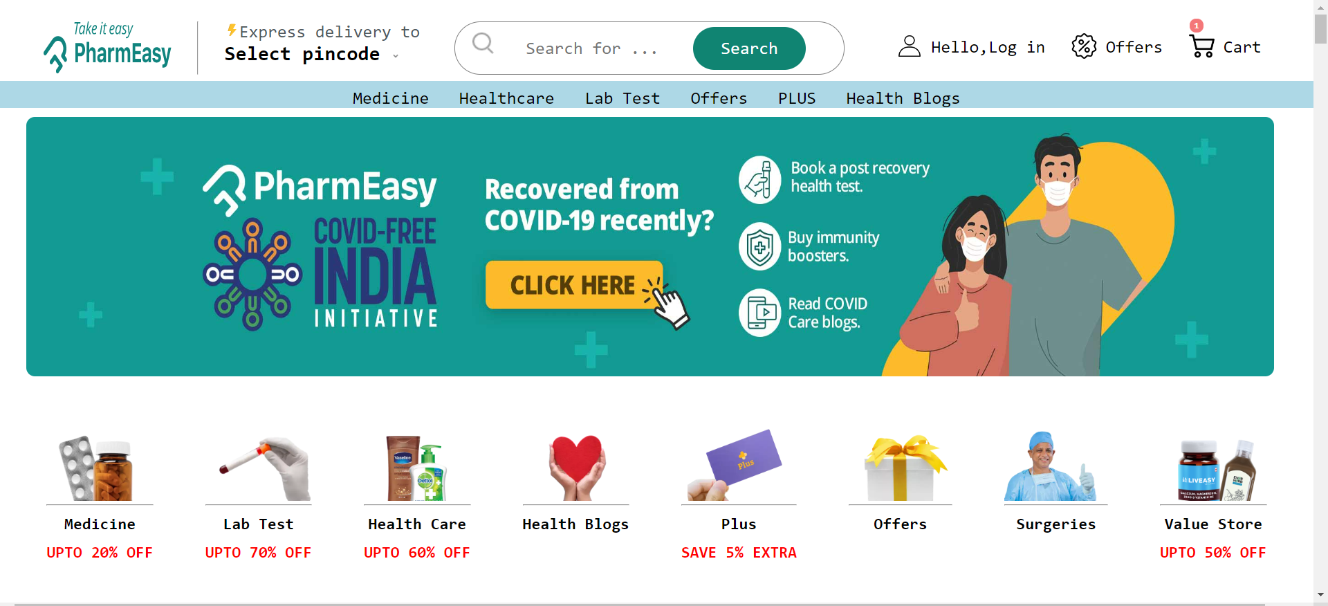 GitHub - Janani1727/pharmEasy: PharmEasy offers 1 lakh+ medicines and health products across ...