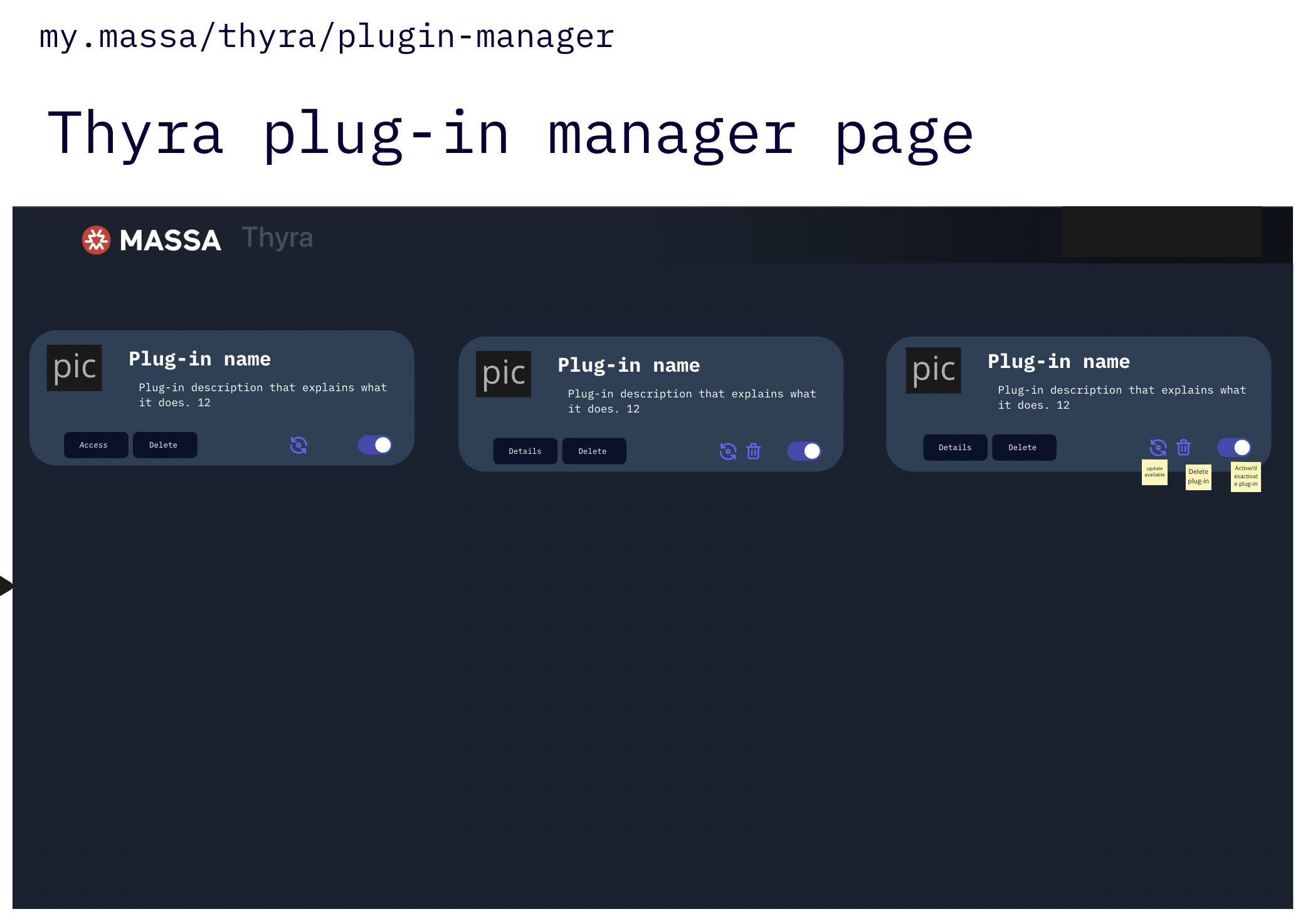Create the plugin manager page · Issue #386 · massalabs/station · GitHub
