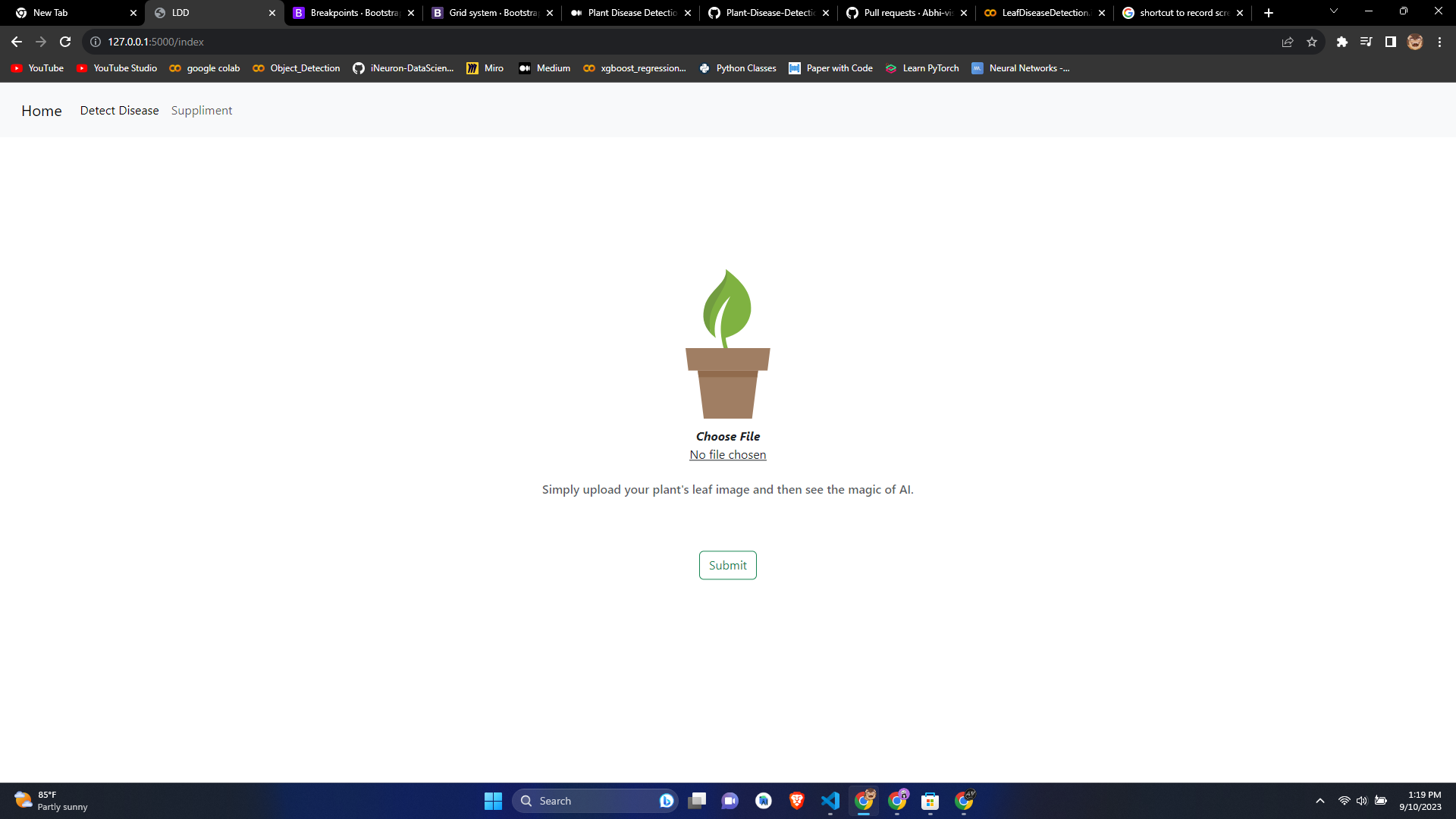 Github Abhi Vish Leaf Disease Detection