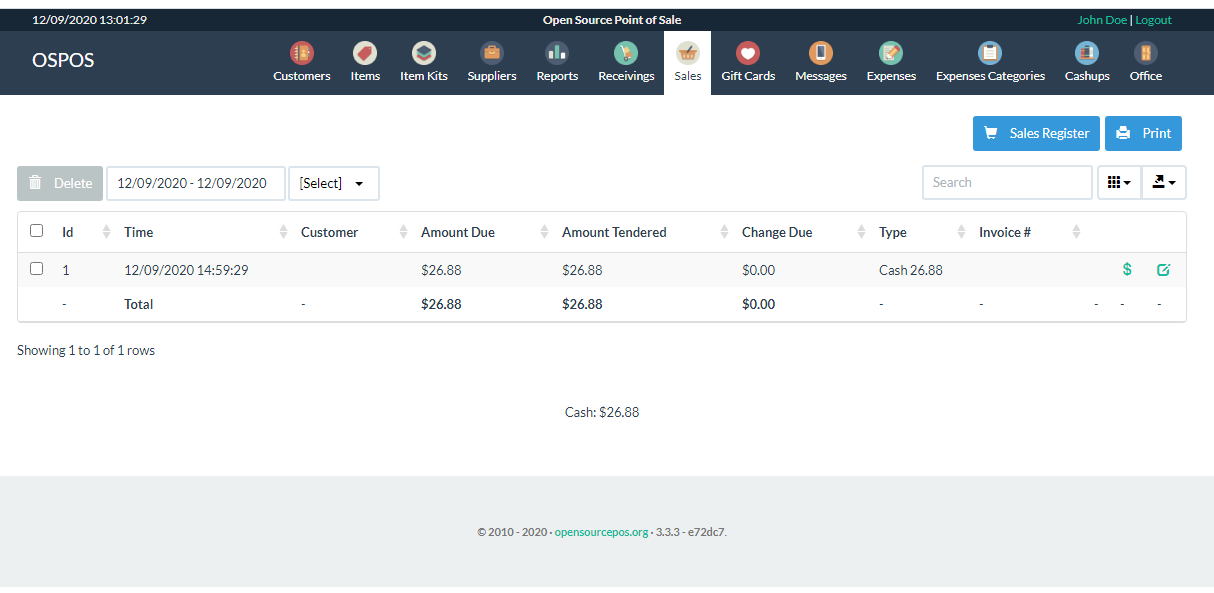 Unknown Change Due in Daily Sales or Takings after updating. · Issue #3041 · opensourcepos ...