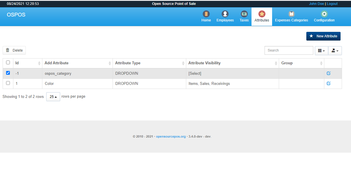 Categories No Longer Working For Items (drop-down shows 'None', new Categories cannot be added ...