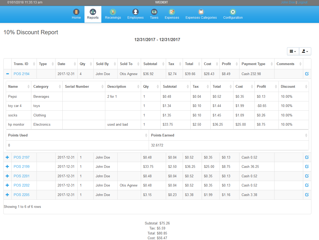 Discount detail report functionality - enhancement? · Issue #1736 · opensourcepos/opensourcepos ...