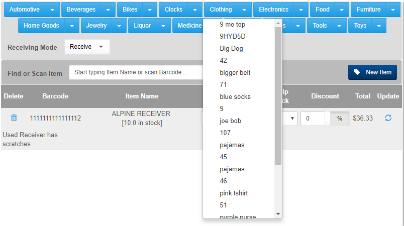 New Feature - Quick Picks Register · Issue #2164 · opensourcepos/opensourcepos · GitHub