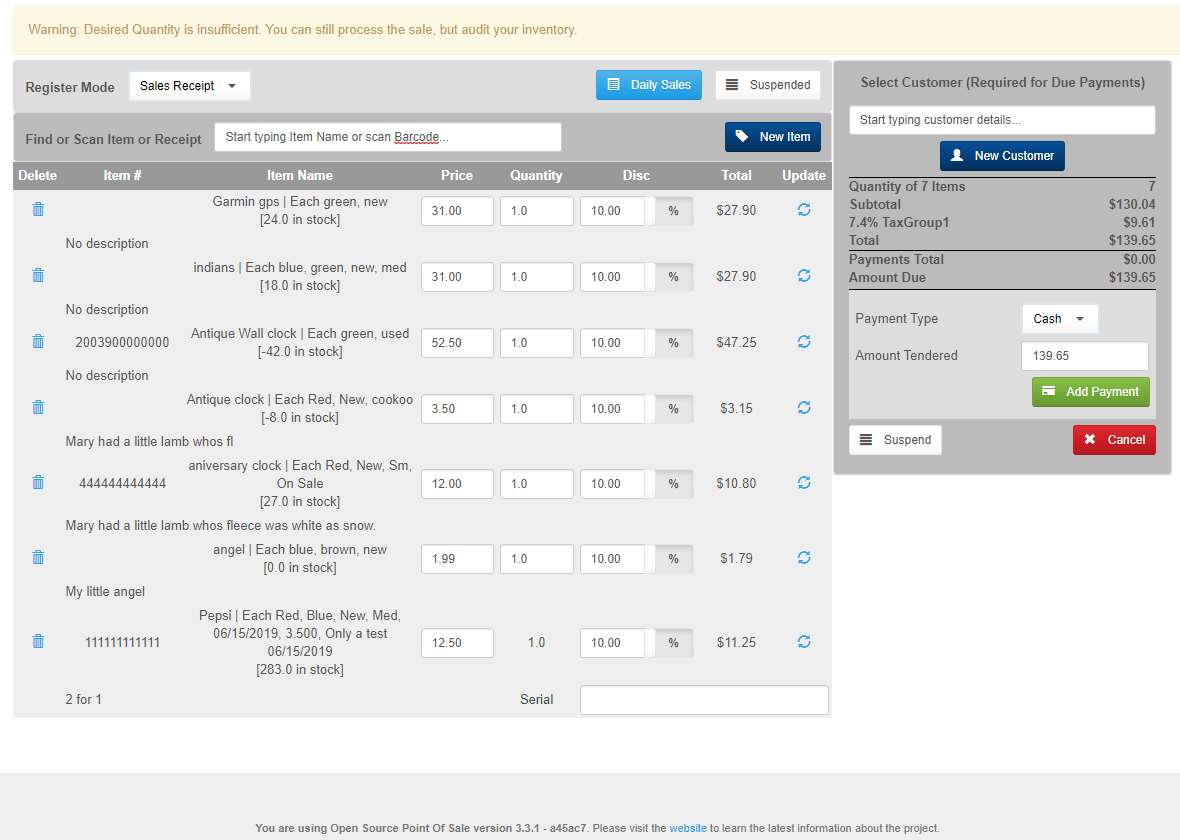 Item Kit · Issue #2414 · opensourcepos/opensourcepos · GitHub