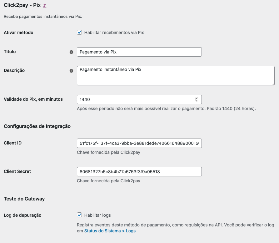 GitHub - Click2PayBrasil/woocommerce: Woocommerce Click2pay Plugin