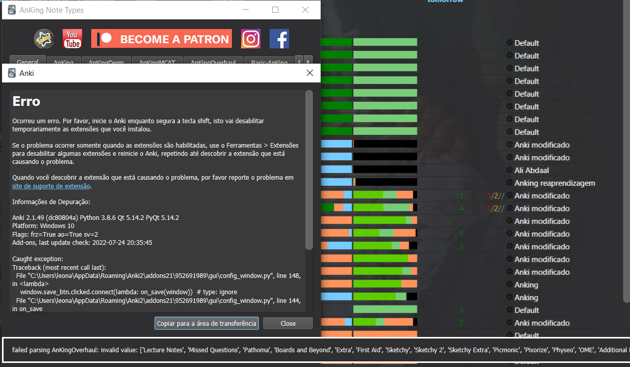 IO-one by one bug · Issue #76 · AnKing-VIP/AnKing-Note-Types · GitHub