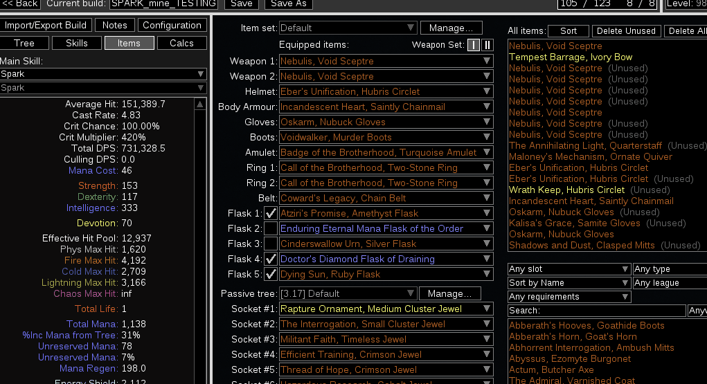 Generating a pob link "saves" the pob file when in fact, it doesn't 2.0 ...