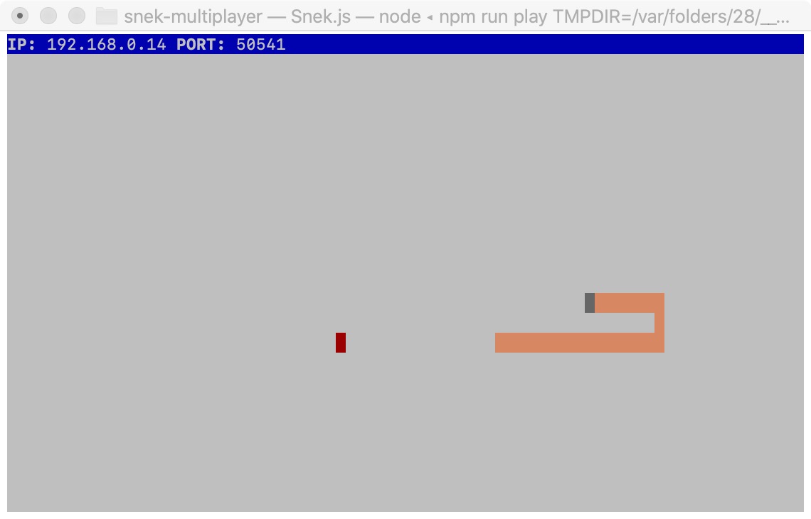 GitHub - sherimin/snake-client