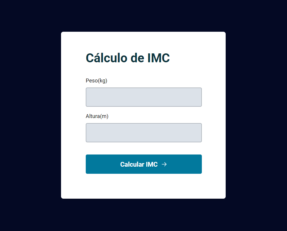 GitHub - Felipe-Monte/Calculo_IMC: Cálculo IMC