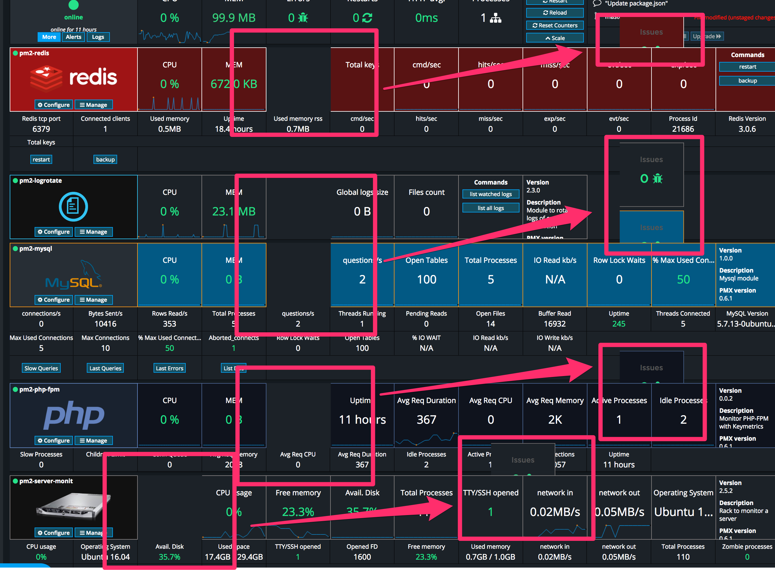 Keymetrics Module Interface Row Missplacement · Issue #114 · keymetrics/pm2-plus-tech-questions ...