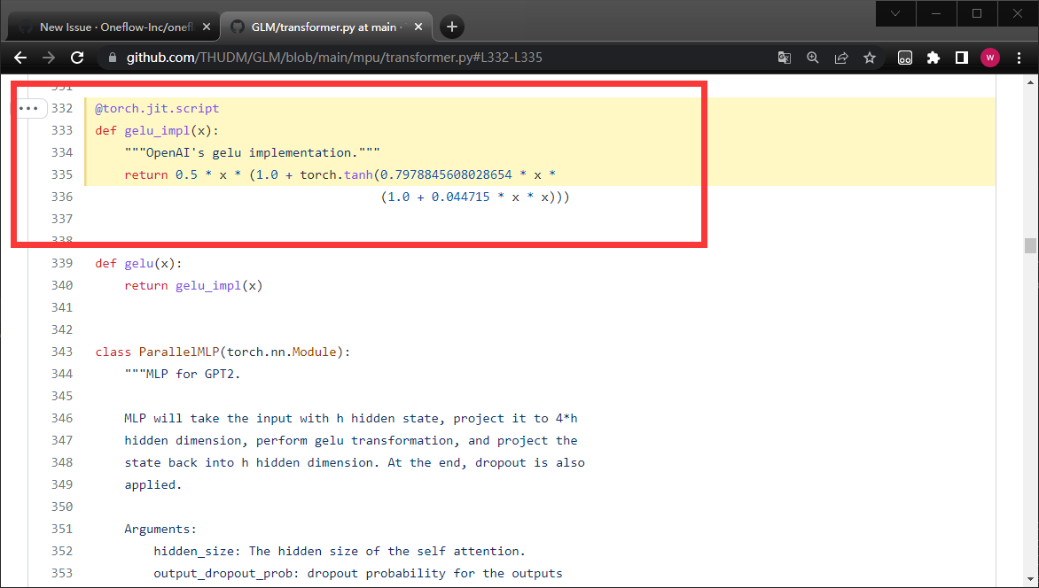使用oneflow适配目前最新的glm工程遇到的问题&吐槽 · Issue #2 · Oneflow-Inc/one-glm · GitHub