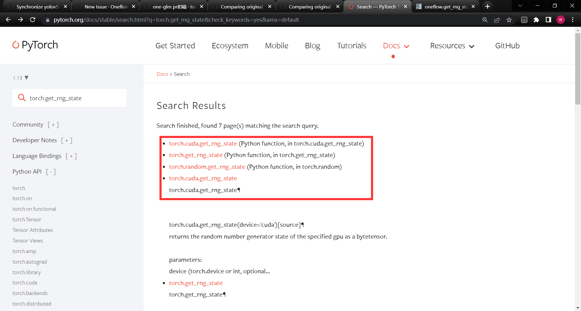AttributeError: module 'oneflow.cuda' has no attribute 'get_rng_state' · Issue #9757 · Oneflow ...