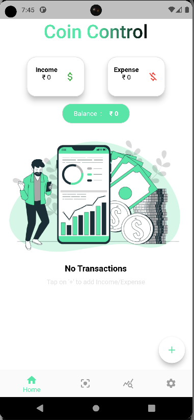 GitHub - Shahabas008/Expense-Tracker: Coin Control is a Flutter Application where you can manage ...