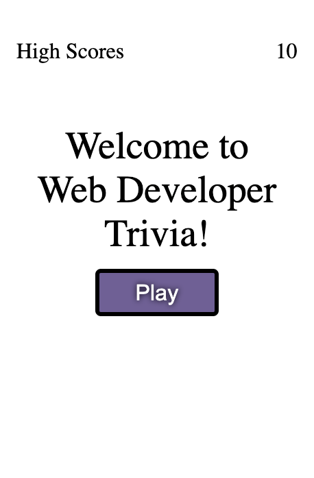 GitHub - FixieGemini/dev-trivia: Quiz game for web developers.