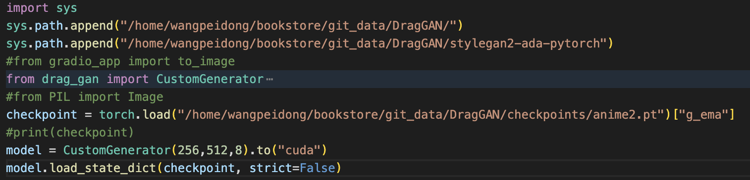 加载自定义模型模型时报错mismatch · Issue 64 · Opengvlabdraggan · Github