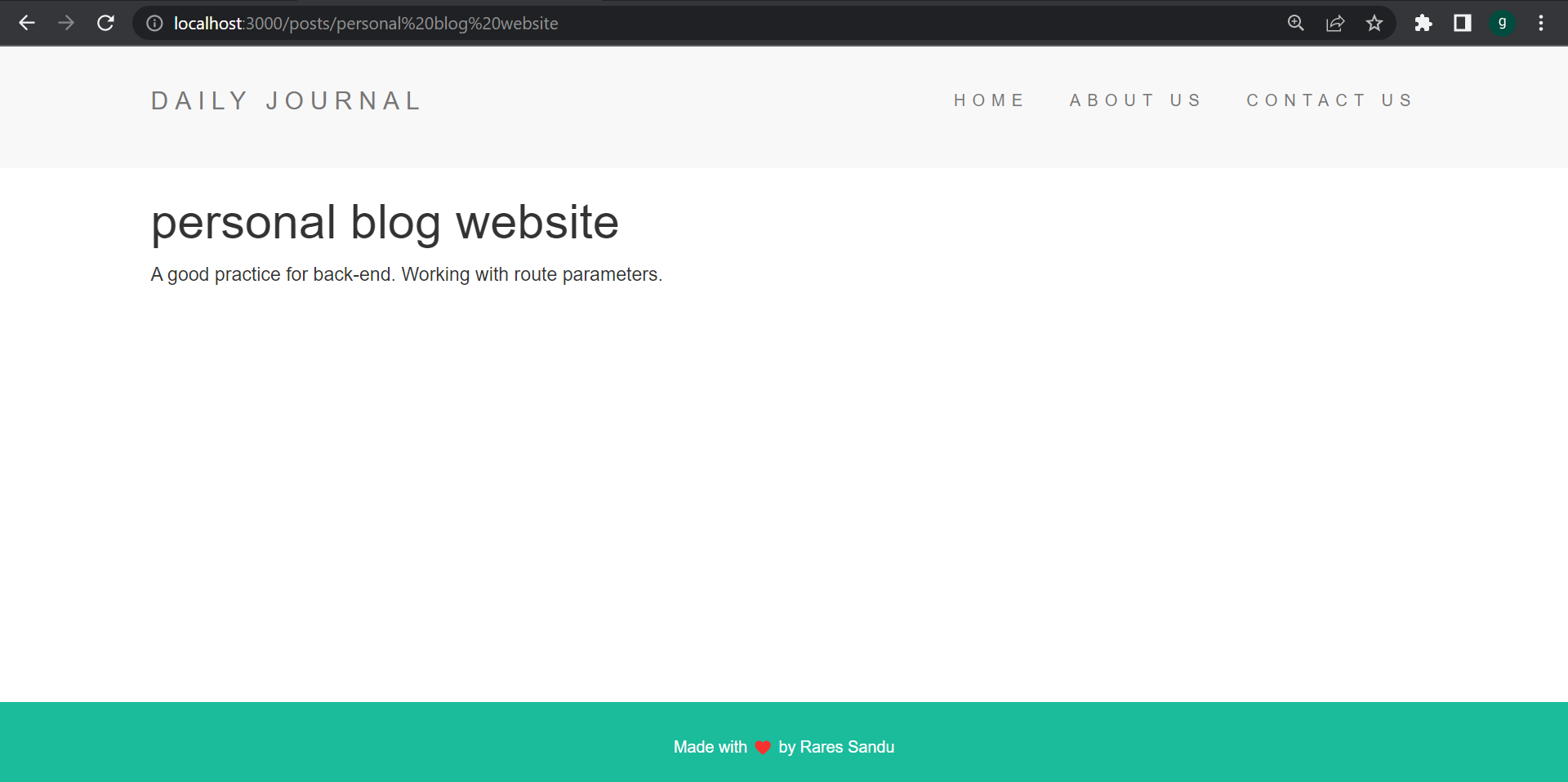 GitHub - Rares-29/Blog-Project
