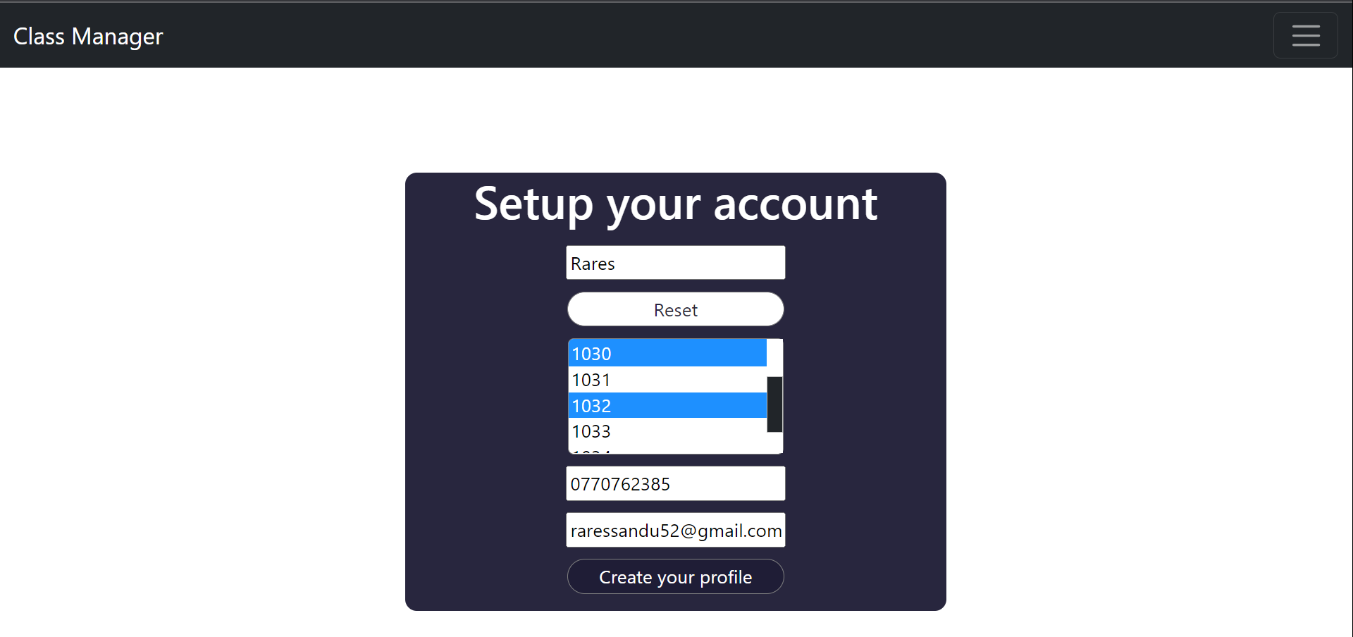 GitHub - Rares-29/Class-Manager: A Student-Teacher Portal