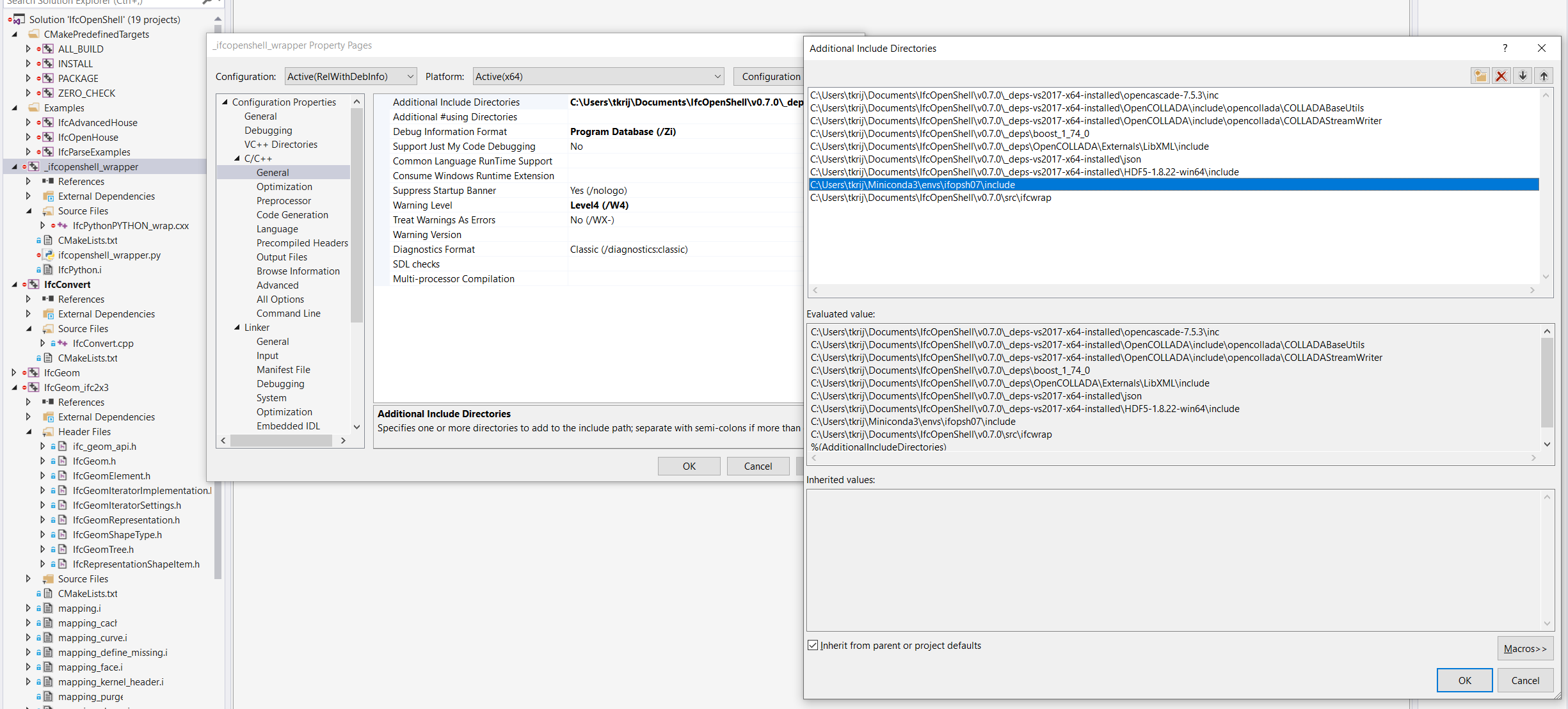 Windows install does not work in Visual Studio 2022 · Issue #1993 · IfcOpenShell/IfcOpenShell ...