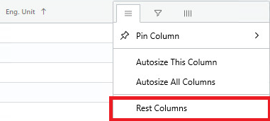 The column menu shows "Rest Columns" Not "Reset Columns" · Issue #6458 · ag-grid/ag-grid · GitHub