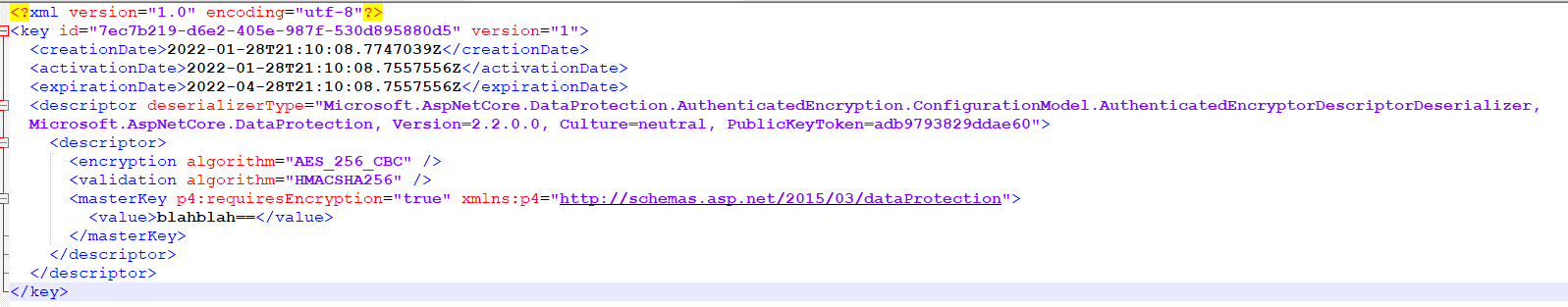 Generating key XML file based on existing MachineKey in Web.Config? · Issue #24795 · dotnet ...