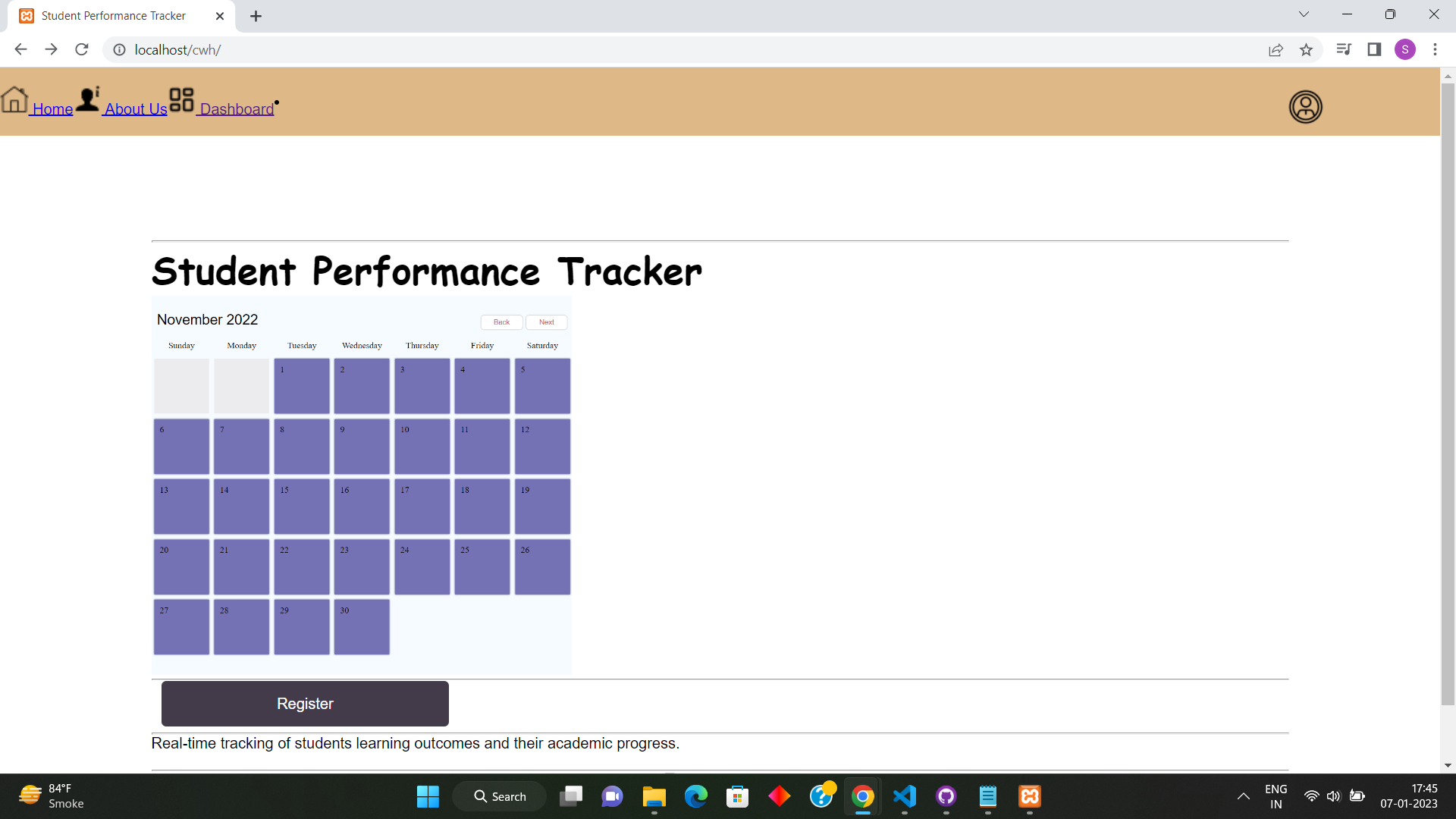 GitHub - sanjanalalwani/studentperformancetracker