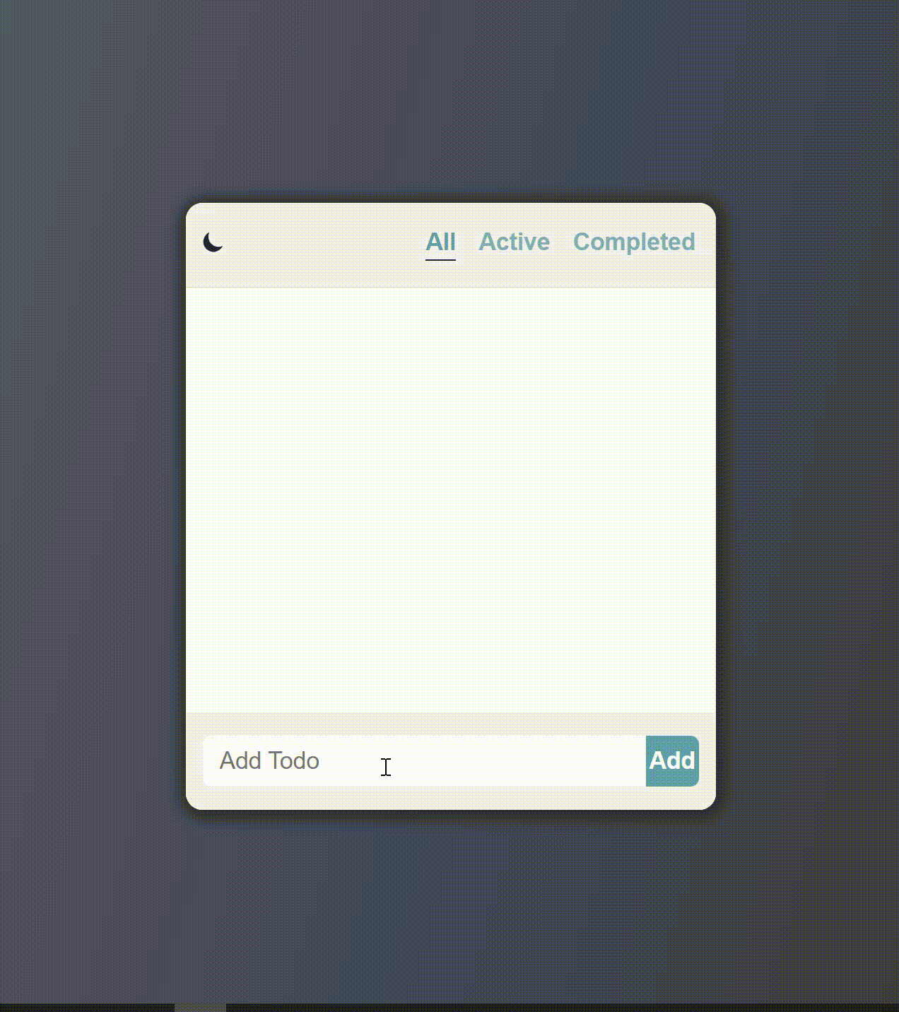 Todo List