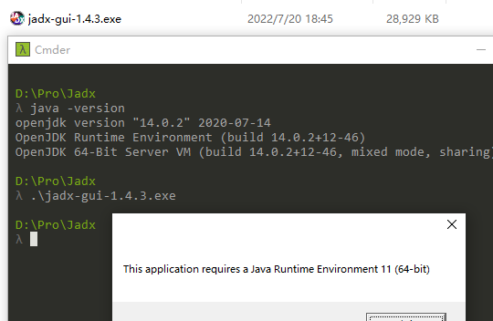 jadx-gui-1.4.3-with-jre-win is not working · Issue #1603 · skylot/jadx ...