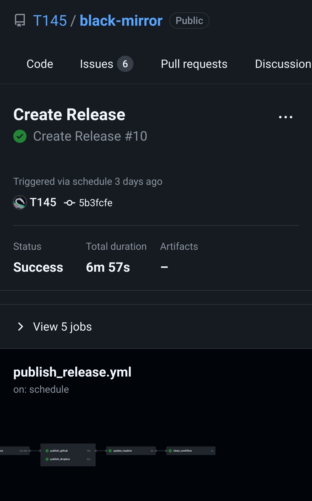 Bug Current Workflow Artifacts Are Not Being Removed · Issue 1 · Jimschubertdelete