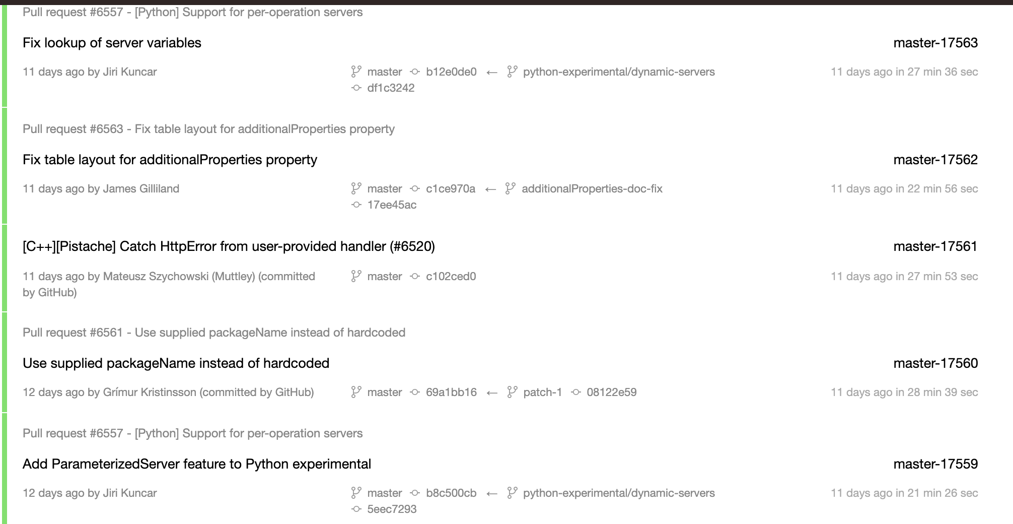 [REQ] Feature Request - speed up + simplify sample generation · Issue #6333 · OpenAPITools ...
