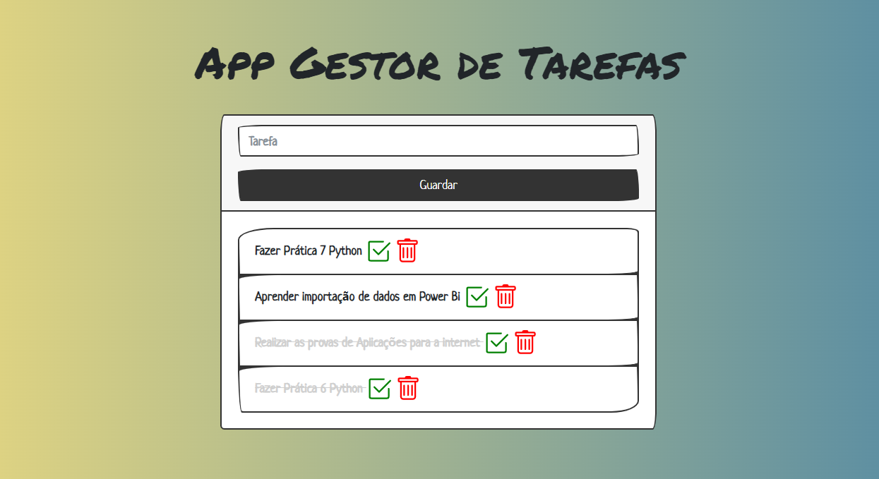 GitHub - Mayara-Lima/Gestor-de-Tarefas