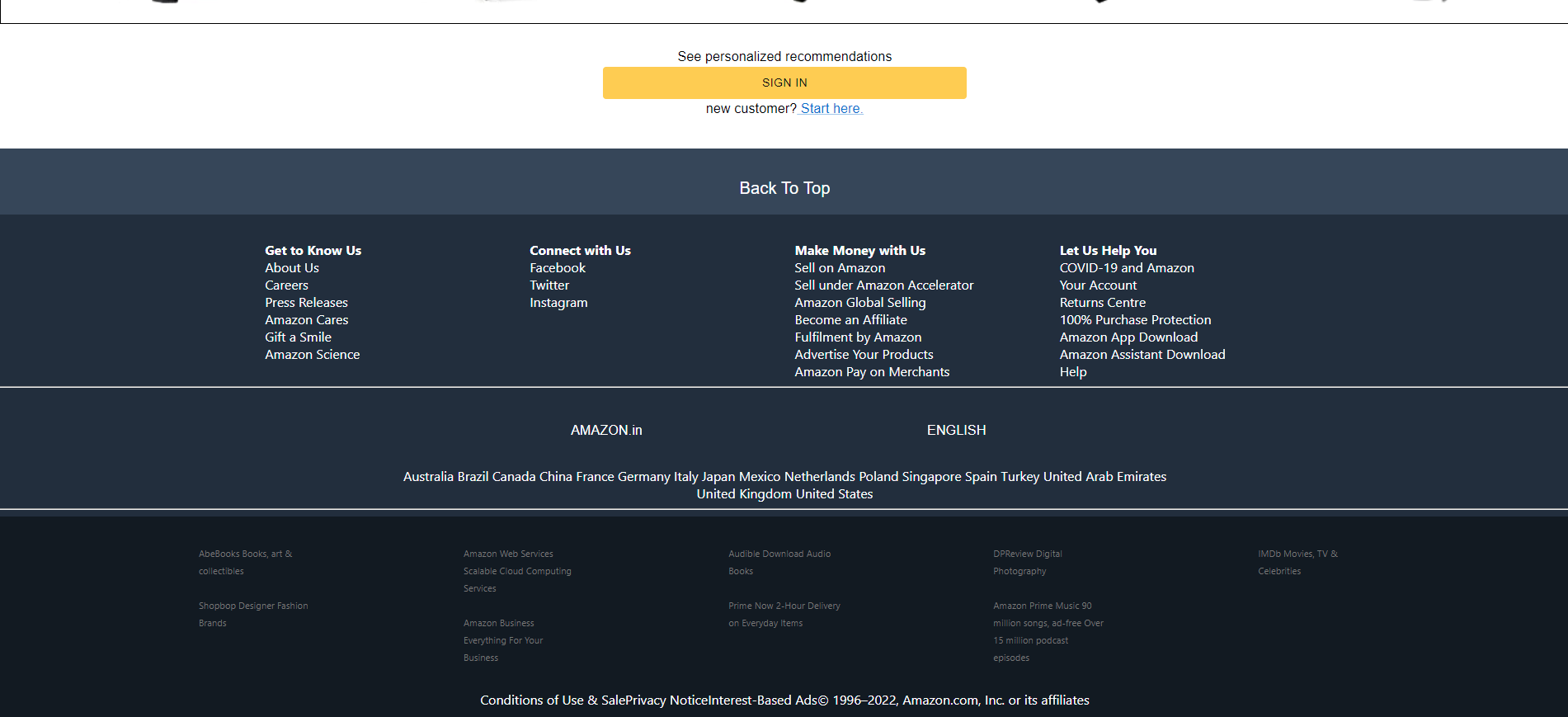 amazon_clone - Codesandbox