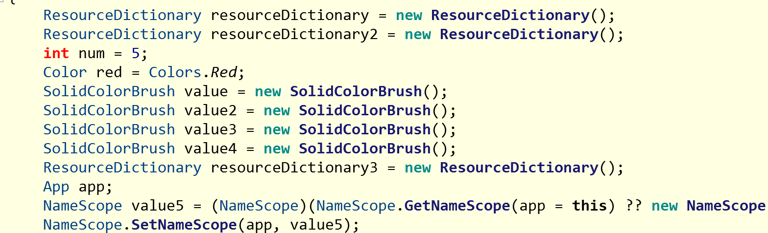 Resources defined in the App.xaml was not referred for Background Property while deploying in ...