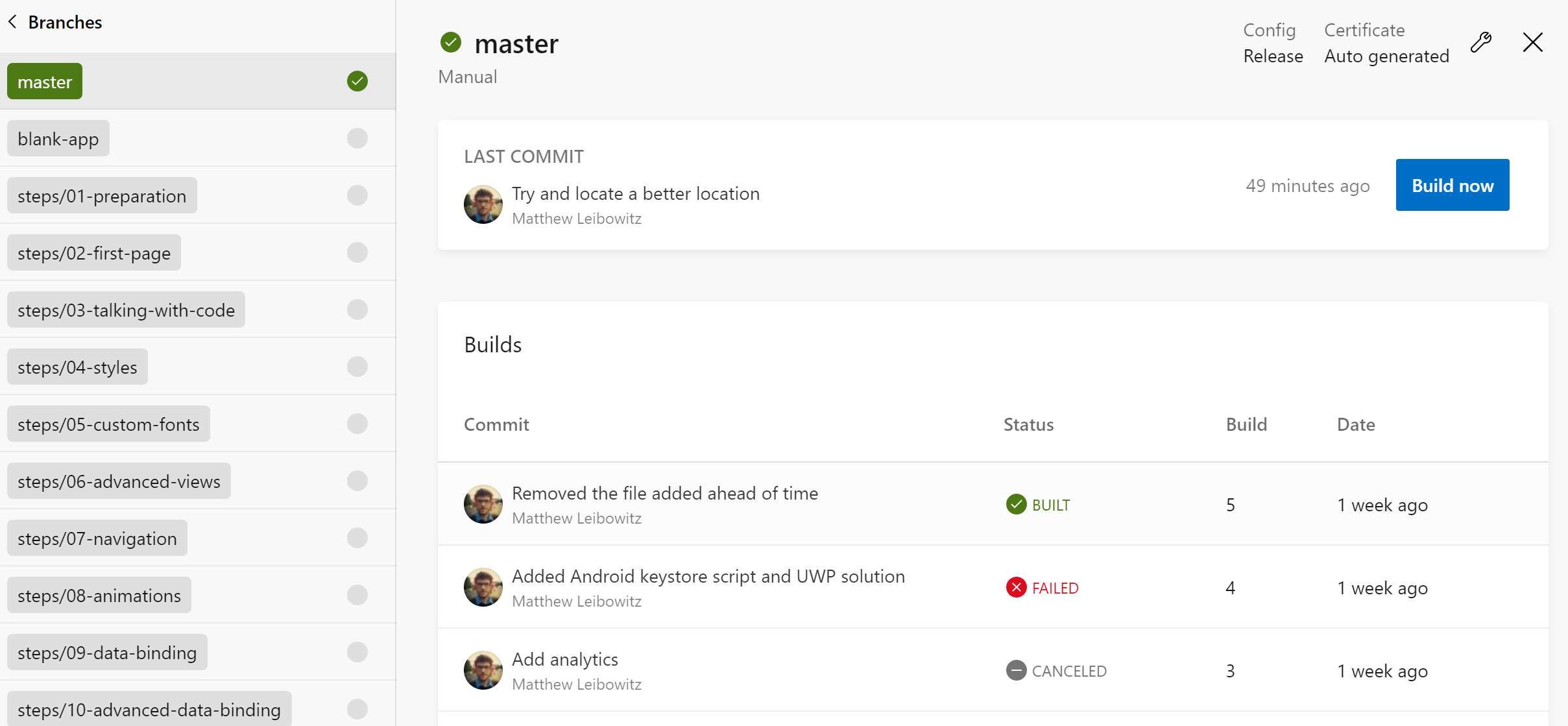 Misleading build status · Issue #333 · microsoft/appcenter · GitHub