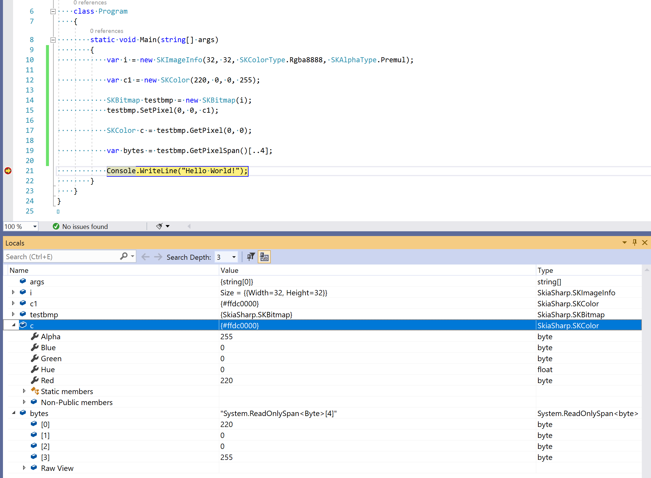 [BUG] SKBitmap.SetPixel treating color type rgba8888 as bgra8888 ...