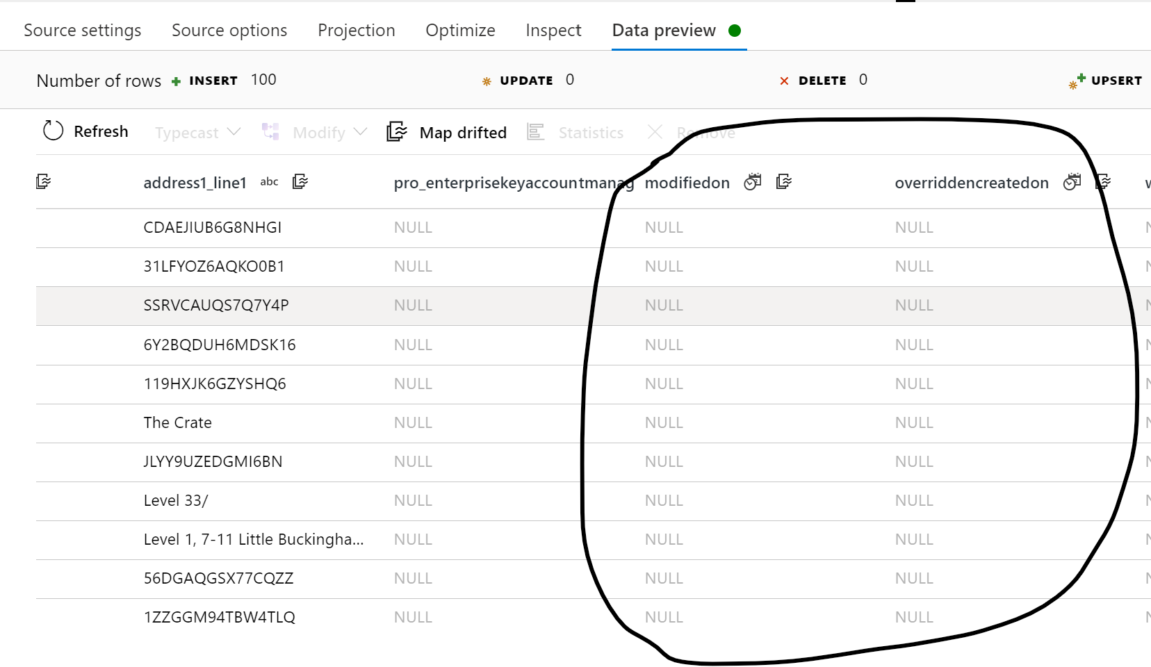 Mapping Data Flow Common Data Model Source Connector Datetimetimestamp 5381