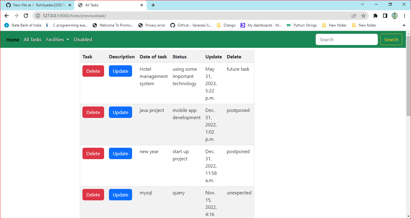 GitHub - Rohityadav2205/Todo-project: todo