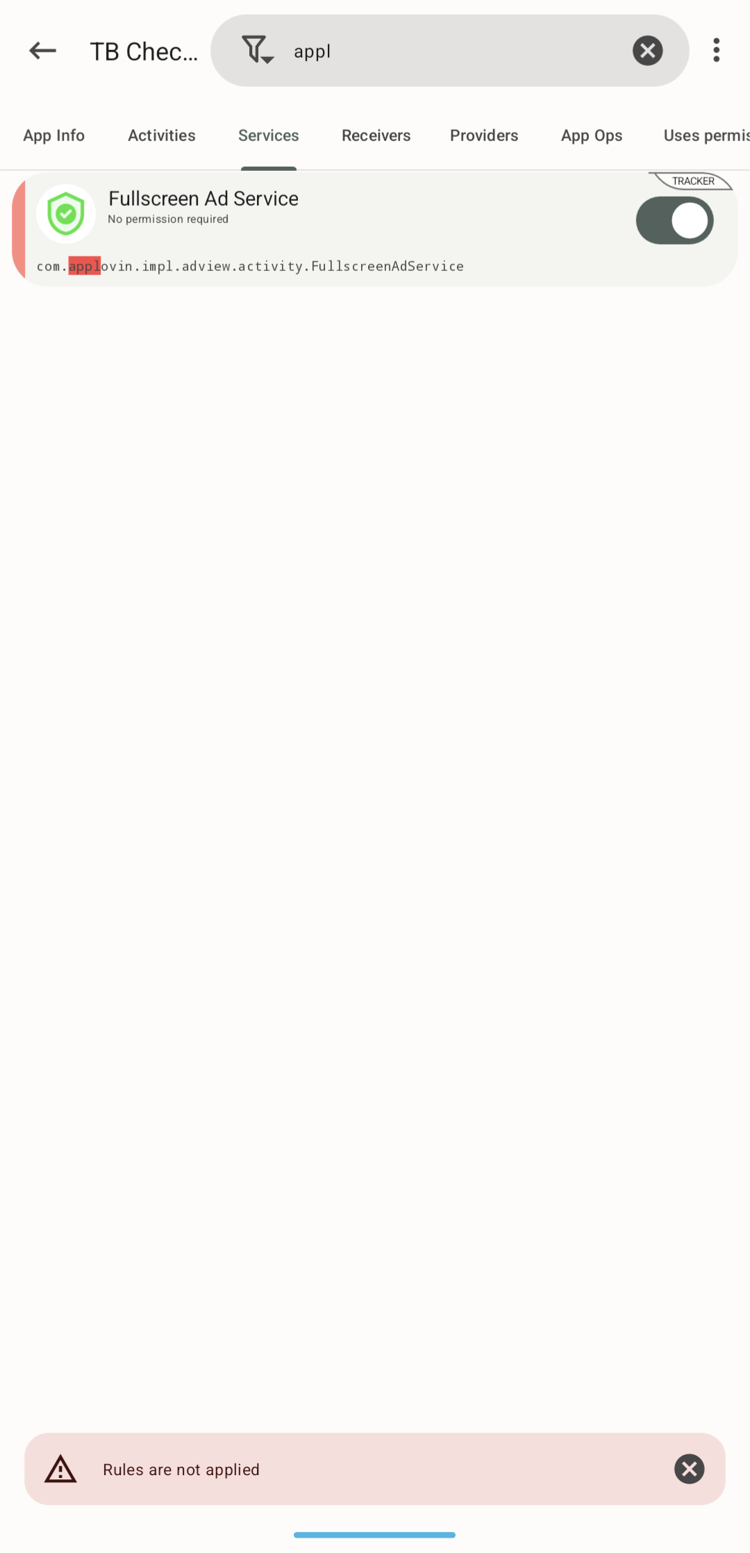 ComponentBlocker: Could not disable component (Android 14) · Issue ...