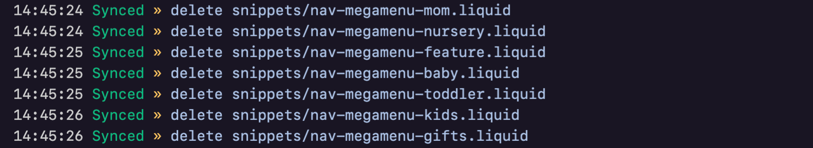 [Bug]: Merging branches does not copy new files · Issue #2154 · Shopify ...