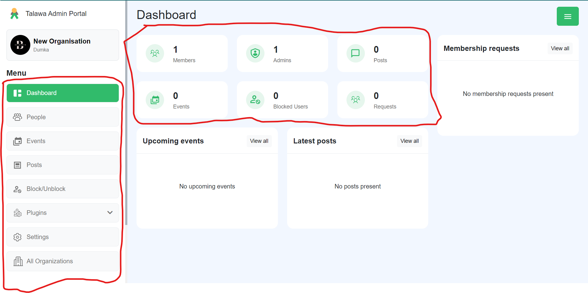 Dashboard Items Not Clickable Despite Sidebar Navigation Functionality · Issue #1003 ...