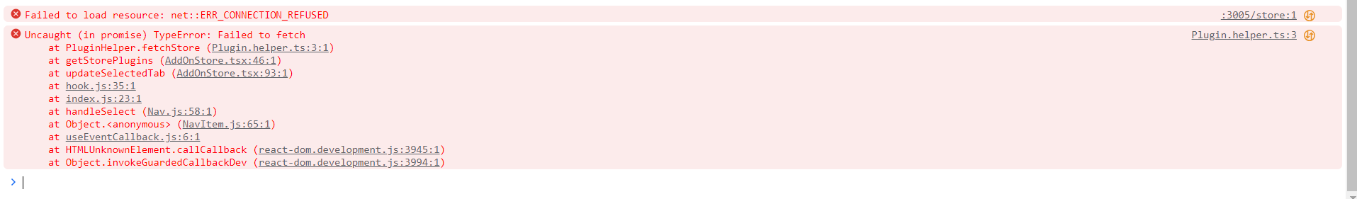 Bug Report: Installed Plugins are not fetched correctly and showing errors. · Issue #1009 ...