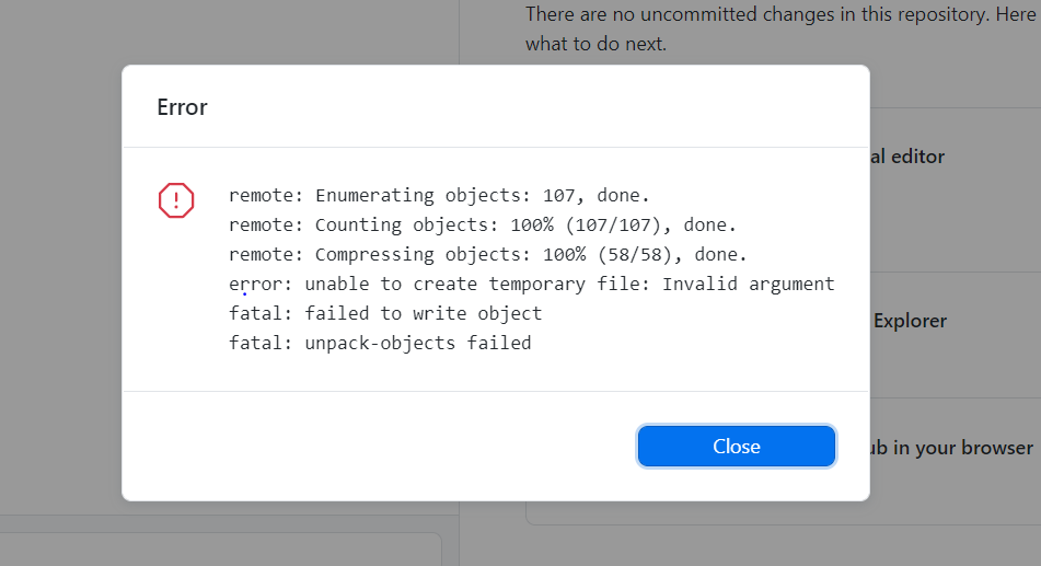 Hello, getting a fetch error in github desktop, please help. · Issue #16201 · desktop/desktop ...