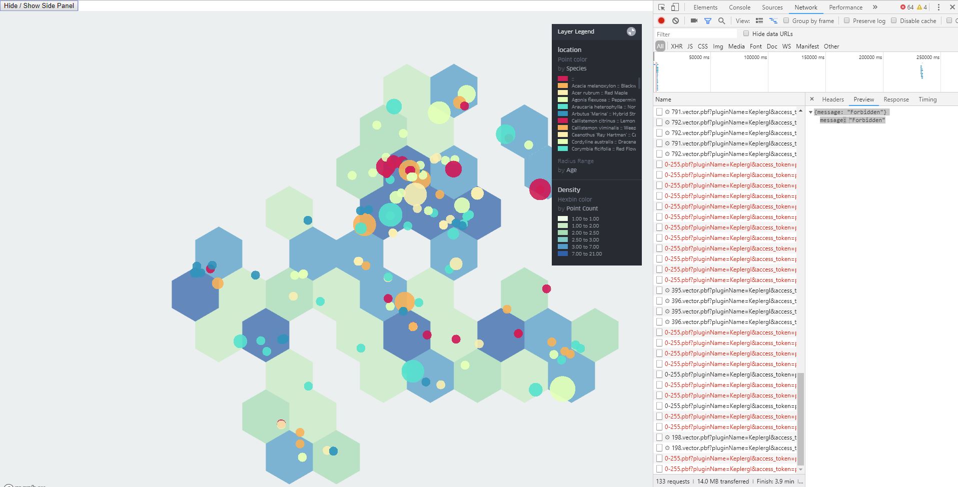 Custom Reducer Example Mapbox Not Loading V0025 · Issue 165 · Keplerglkeplergl · Github