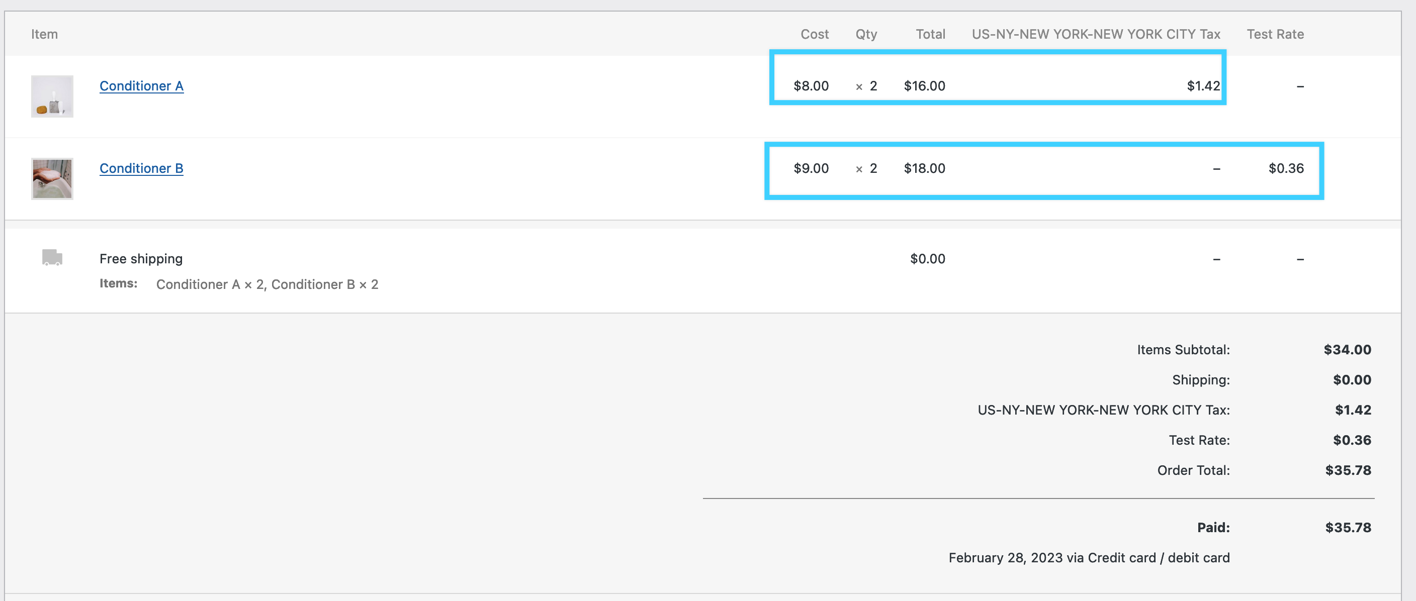 Analytics Tax Report uses wrong Net Sales value when more than one tax rate is defined · Issue ...