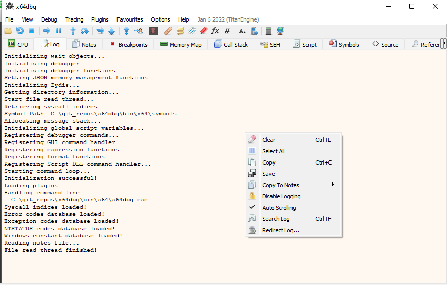 Search in the log · Issue #2752 · x64dbg/x64dbg · GitHub